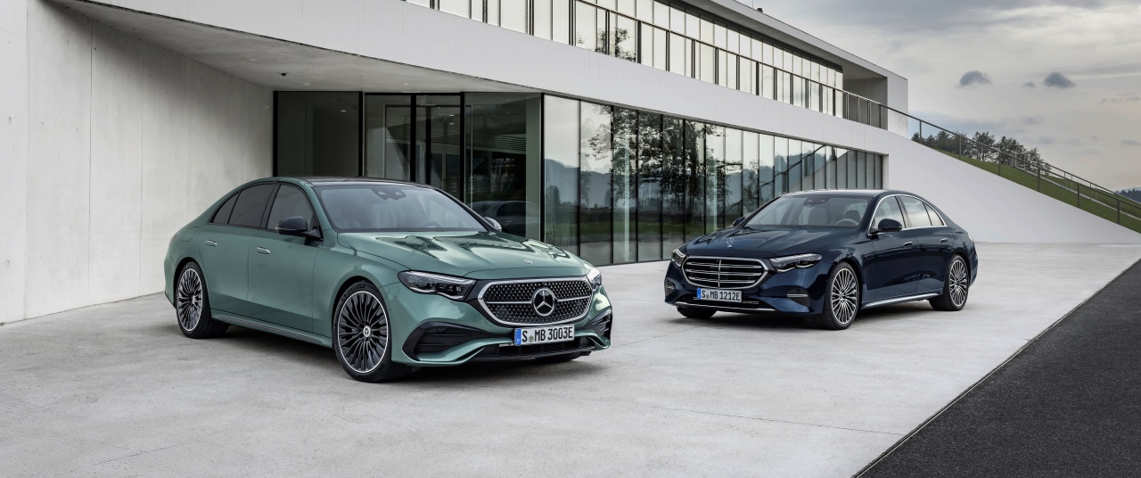 Nowa klasa E W214 Mercedes-Benz | Sobiesław Zasada Automotive